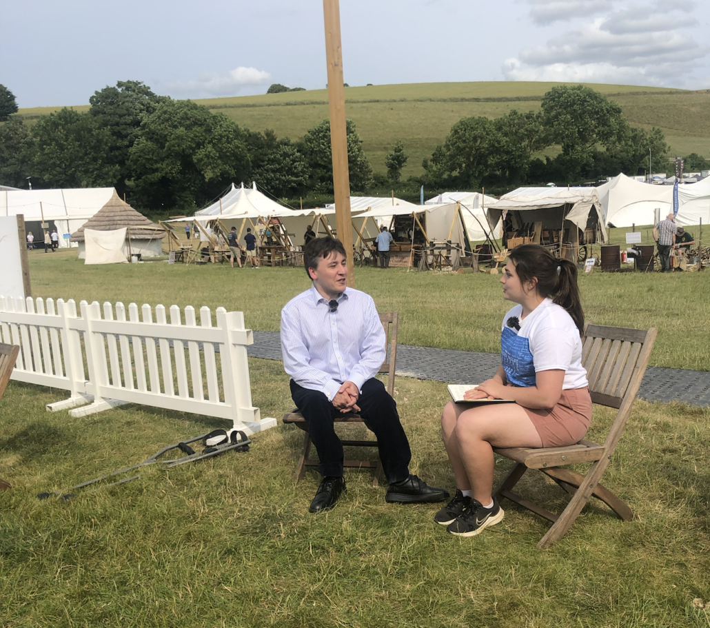 Five Minutes With...Nicholas Cole - Chalke History Festival